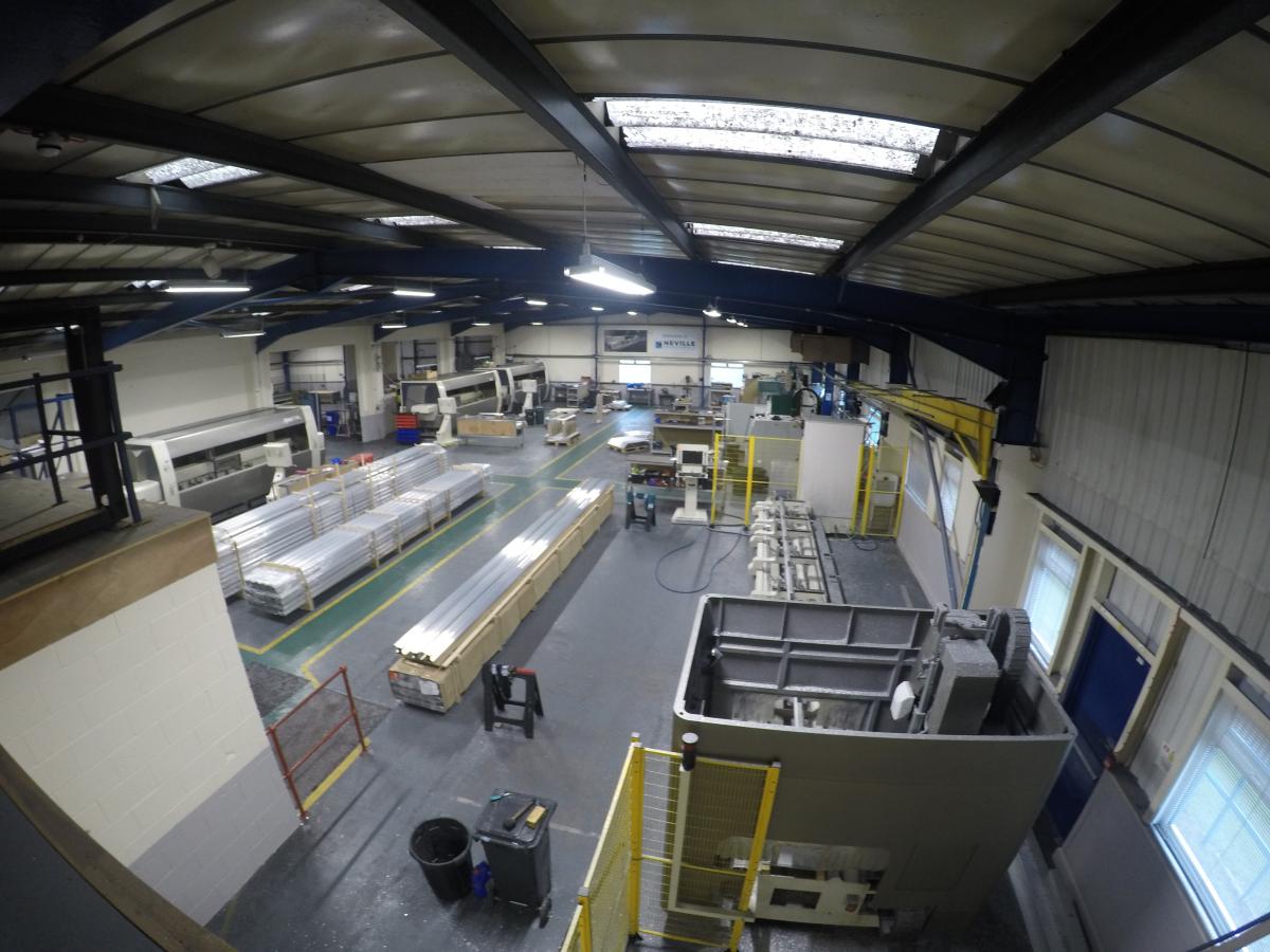 Nevilles Precision Photo Gallery - Aluminuim extrusions