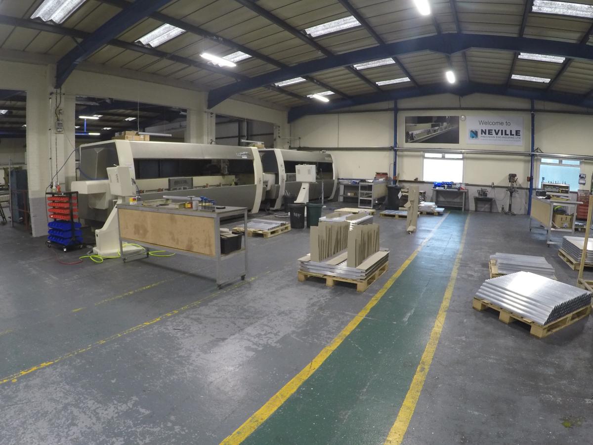 Nevilles Precision Photo Gallery - Aluminuim extrusions